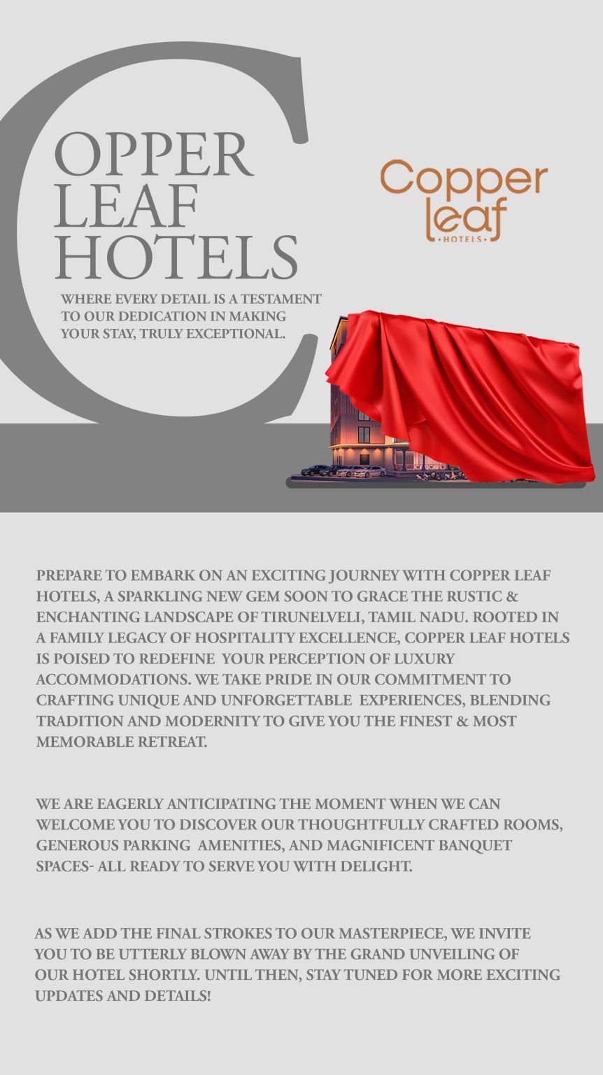 Copper Leaf Hotels – Business Class Hotel in Tirunelveli | Hotels in ...